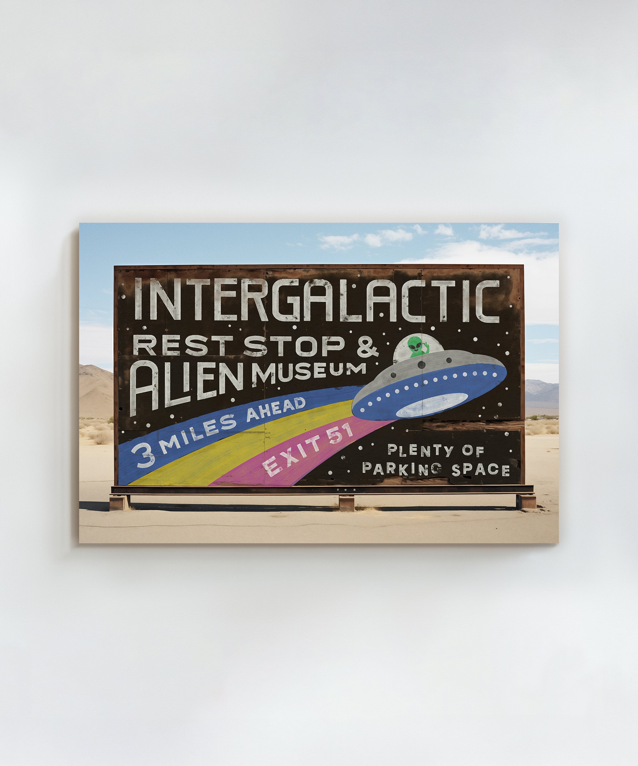 Road Trip Attractions #3 - Alien Museum by Head West Studio ...
