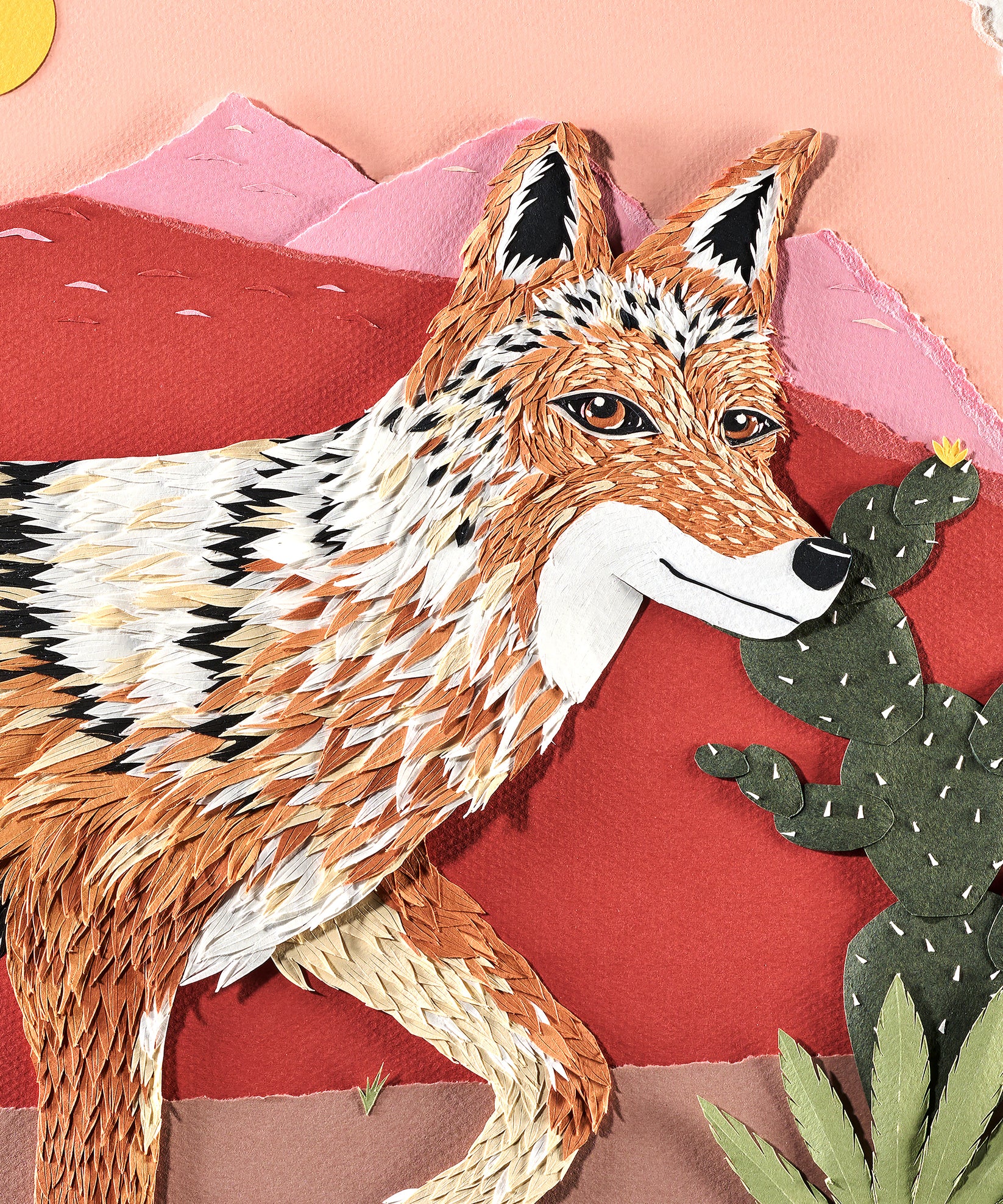 Paper Coyote by Andrea Cira – HeadWestStudio