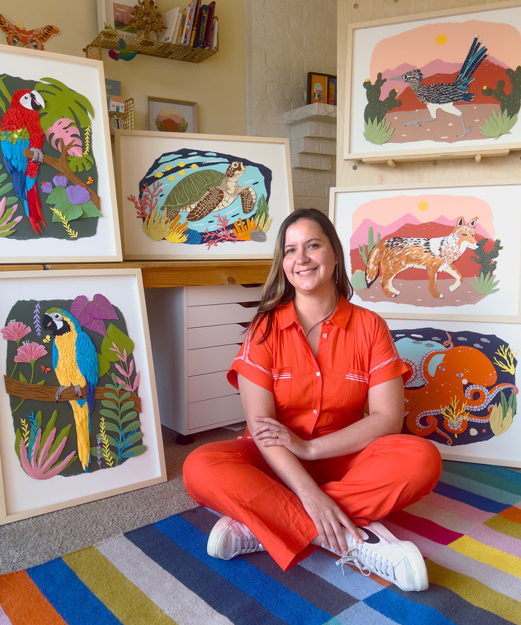 Paper Coyote by Andrea Cira – HeadWestStudio