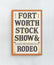 Fort Worth Stock Show and Rodeo Poster – HeadWestStudio