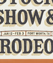 Fort Worth Stock Show and Rodeo Poster – HeadWestStudio