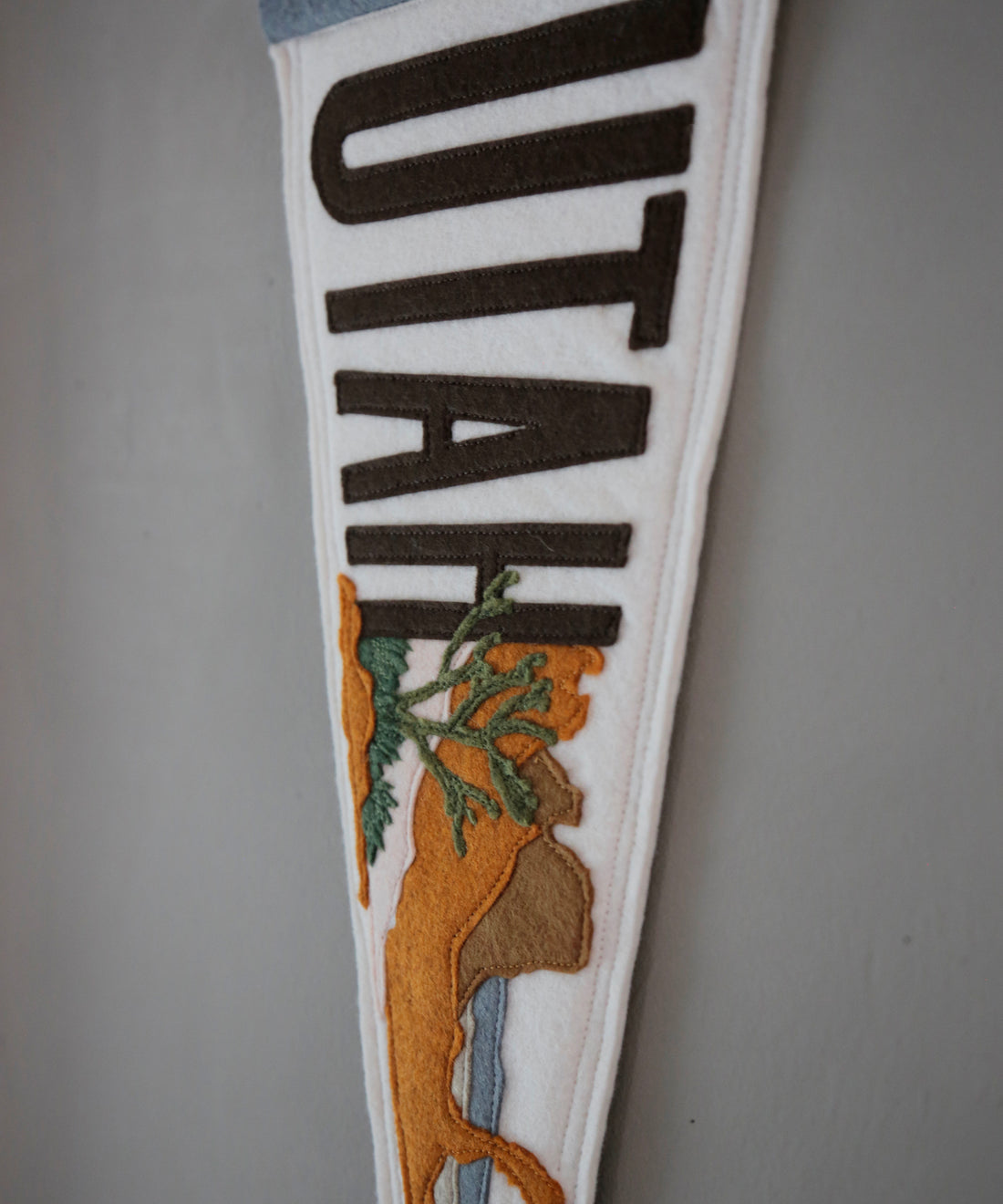 Utah Felt Pennant – HeadWestStudio