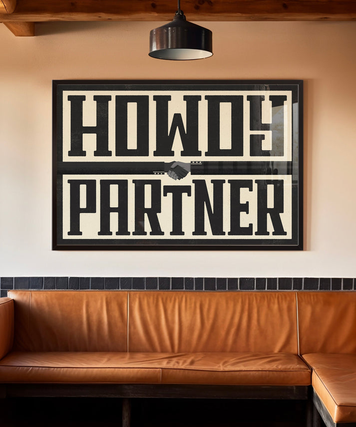 Howdy Partner #1 by Head West Studio – HeadWestStudio